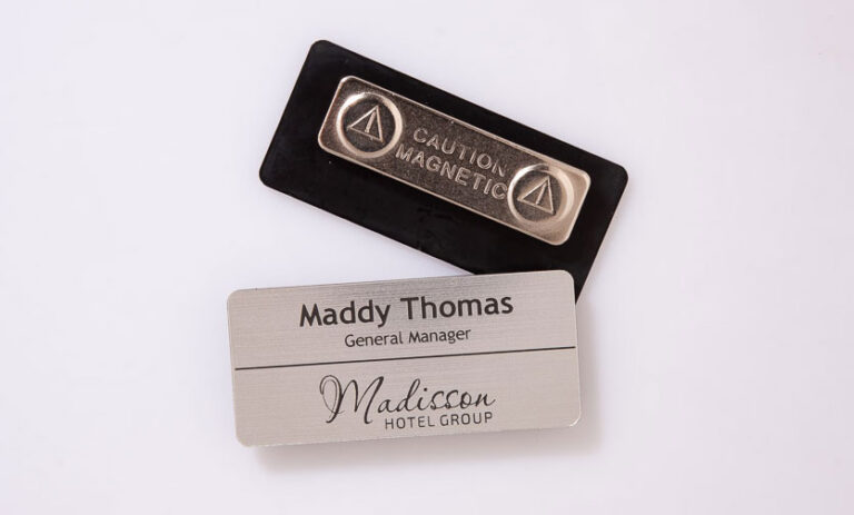 Best Stainless Steel Name Badges for Hotels & Hospitality Staff